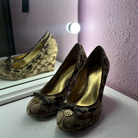 Coach | Shoes | Coach Heels | Poshmark